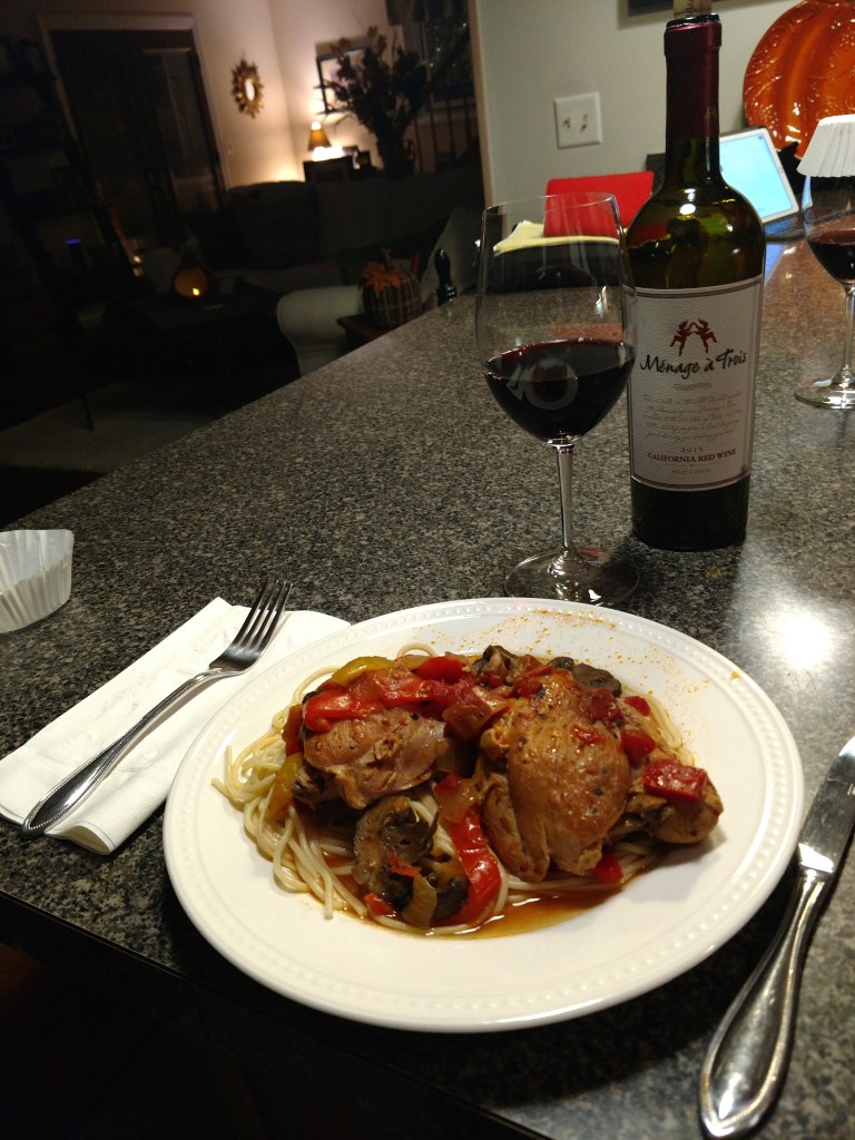 INSTANT POT CHICKEN CATCH – A -TORI (cacciatore) – Around the Butcher Block